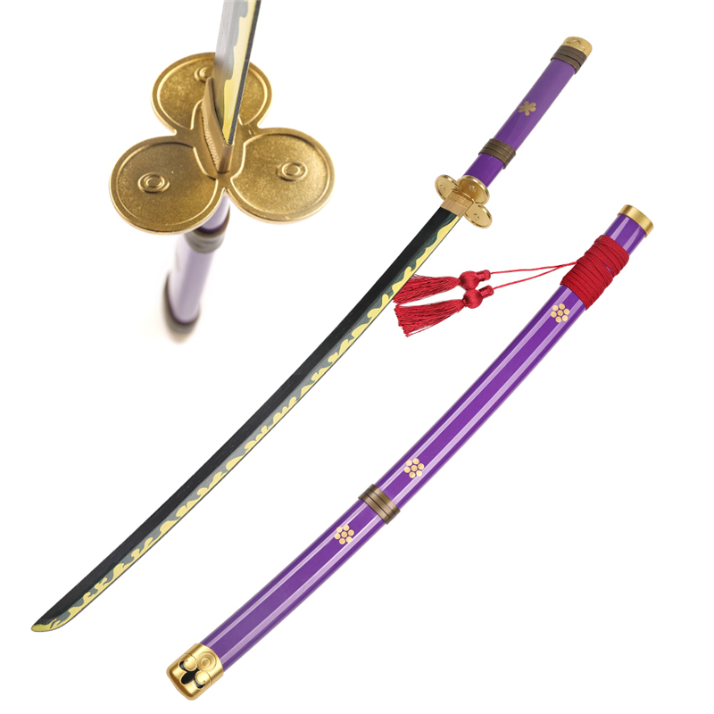 One Piece Roronoa Zoro Wooden Purple Enma Sword - Buy enma sword, zoro ...